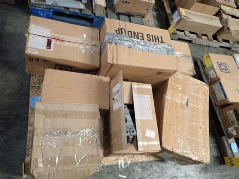 Lot Of Assorted Circuit Breakers And Electrical Components Yellow Tag Auctions