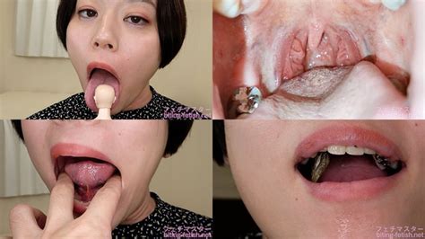 Kanna Hirai Showing Inside Cute Girls Mouth Chewing Gummy Candys S