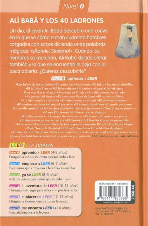 Alí Babá Y Los Cuarenta Ladrones Editorial Susaeta Venta De Libros