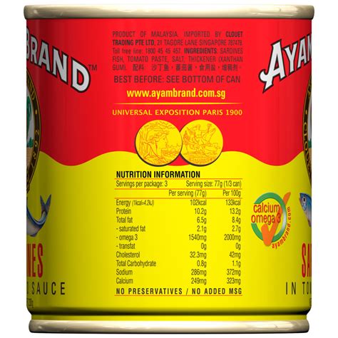 Sardines In Tomato Sauce 230g