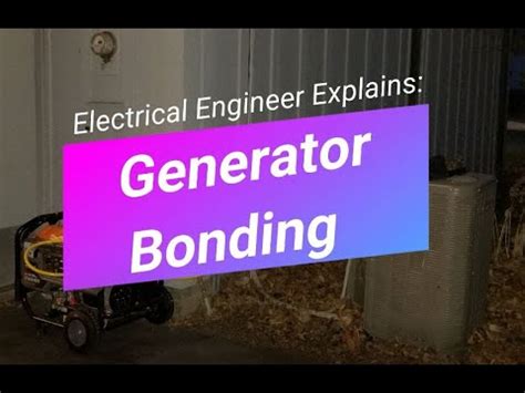 Electrical Engineer Explains - Generator Neutral-Ground Bonding - YouTube