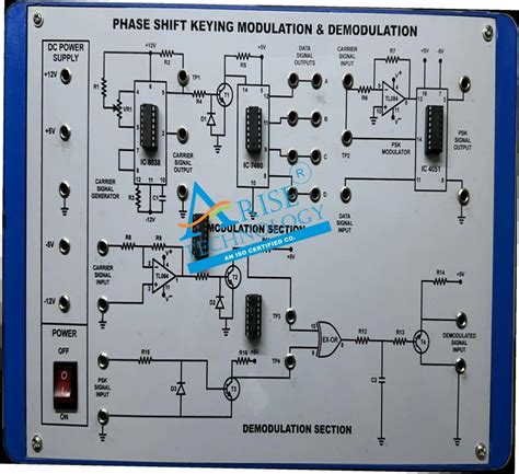 Phase Shift Keying Modulation And Demodulation Trainer Psk Kit