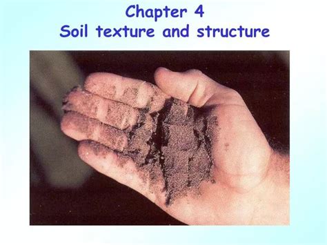 PPT Chapter 4 Soil Texture And Structure PowerPoint Presentation Free Download ID 438259
