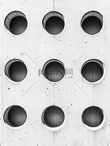 立面上的孔洞纹理高清摄影大图 千库网