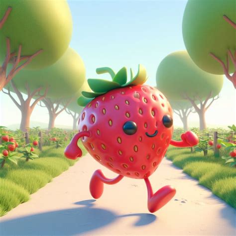Cuento Nana La Fresa Que Soñaba Con El Cielo