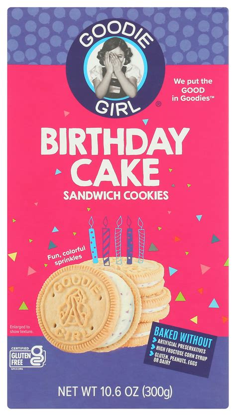 Goodie Girl Cookie Cr®me Birthday Cake 106 Oz