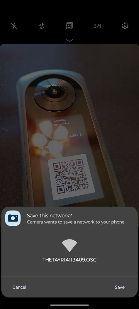 Open Theta Sc2 Wifi Setup Prompt On Ios App To Simplify User Setup Api Usage Camera 360