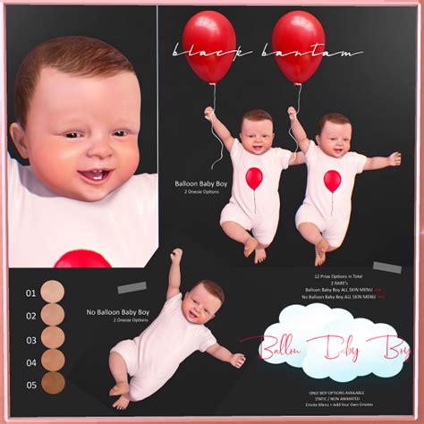 Second Life Marketplace Bb No Balloon Boy 05