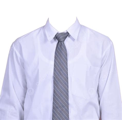 Camisa Blanca Con Corbata Para Hombre Formal Png Dibujos Camisa