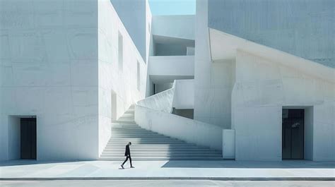 Abstract Architectural Design Symmetry And Beauty Premium Ai