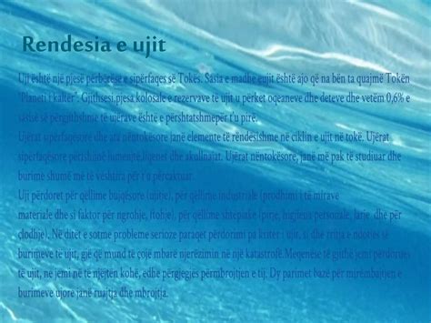 Ndotja E Ujit Pptx