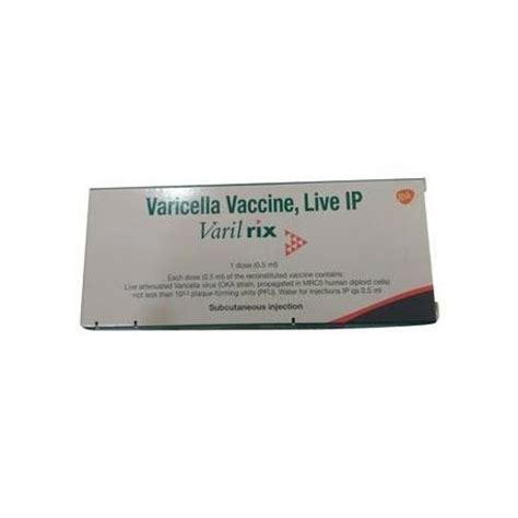 Varilrix Vaccine Prescription Treatment In Prevention Of Chickenpox At ₹ 1572 Piece In Ahmedabad