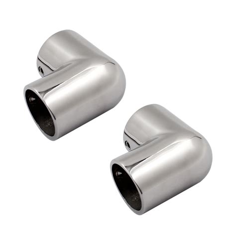 Marine Handrail Fitting 2 Way Pipe Fitting Elbow 90 Degree Elbow