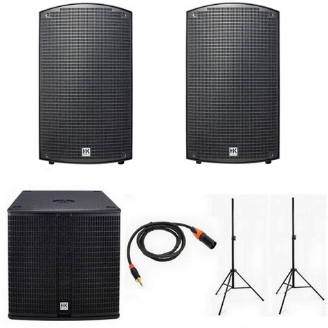 Pack X2 Hk Audio Sonar 112xi Linear 1500a Ies Web