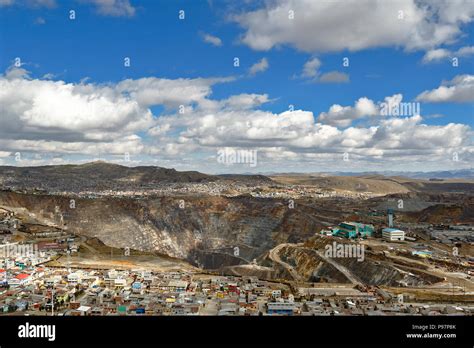 Open Pit Raul Rojas Thanks To The Mining Operation In The City Of