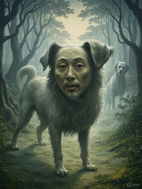 Human Faced Dog Myth