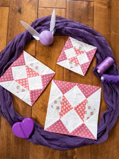 Fools Puzzle Quilt Block Summer Moon Quilted Lullabies