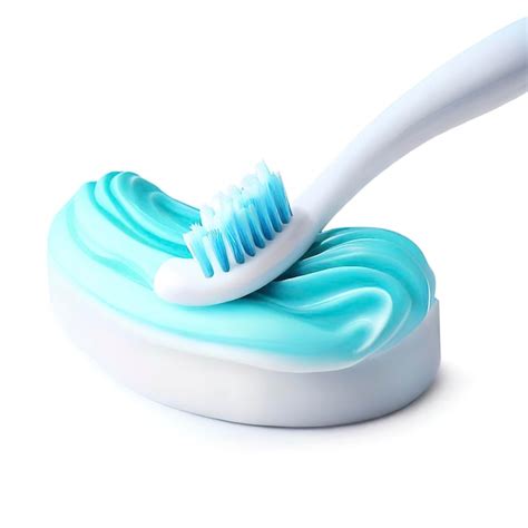Premium Ai Image Toothpaste Toothbrush Isolated On White Background