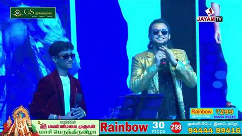 Vijay Tv Super Singer Sridhar And Zee Tamil Saregamapa Puzhal Ruthresh 😍 ️👌 Collabration Song