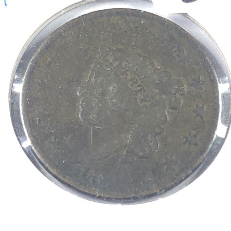 1825 Classic Head Large Cent Liberty Fully Visible Property Room