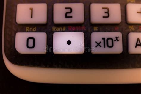 Decimal Point Key On The Keyboard Of A Scientific Calculator Stock Image Image Of Money Icon