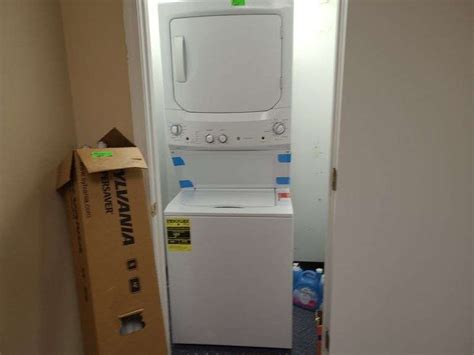 Ge Stackable Washer And Dryer Ness Bros Realtors And Auctioneers