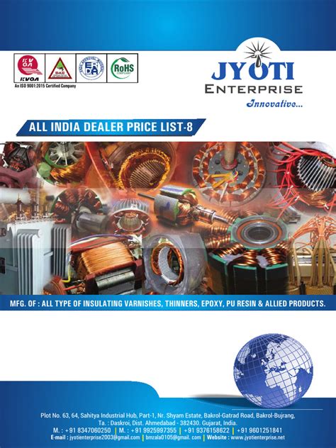 Jyoti Price List And Equivalent Table Pdf Varnish Forest Products