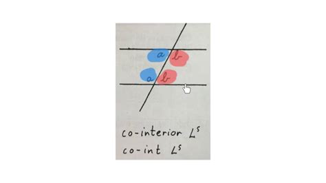 Parallel Lines And Corr Alt And Co Int Angles How It Works Mathdou Youtube