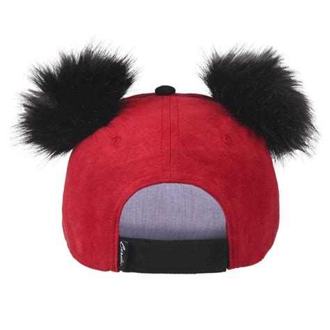 Gorra Con Pompones De Mickey Mouse
