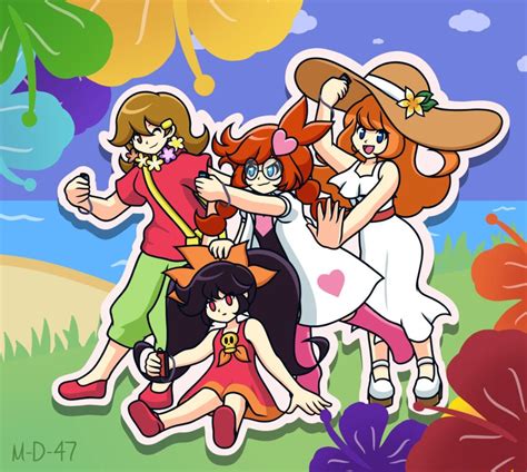 M D 47 5 Volt Ashley Warioware Mona Warioware Penny Crygor