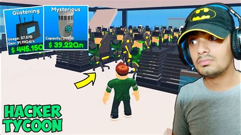 New Computers And Servers In Hacker Tycoon Roblox Youtube
