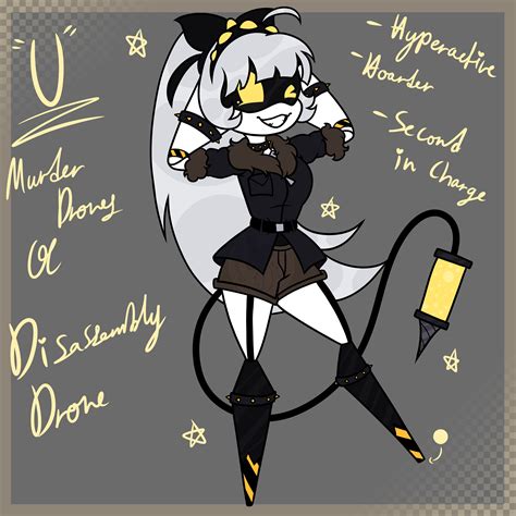 U Murder Drones Oc By Mushroombuttons1 On Deviantart