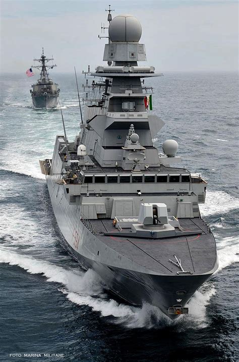 Bergamini Class Fremm Frigates Italy