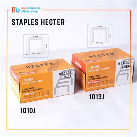 Isi Staples Paku Tembak Xenon 1013j 1010j Refill Air Nailer Stapler