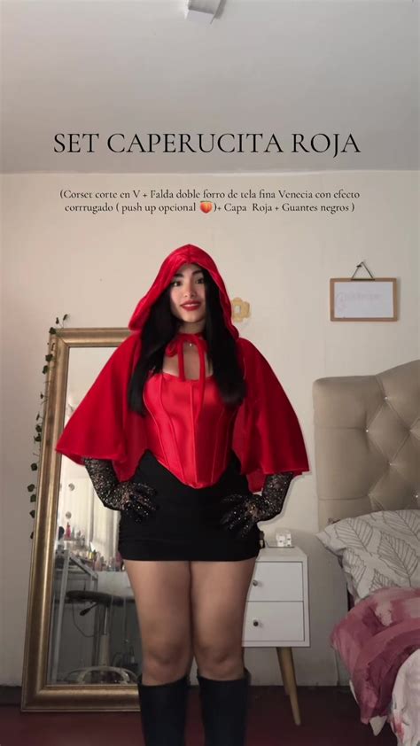 Disfraz De Caperucita Roja Para Halloween En Perú Tiktok