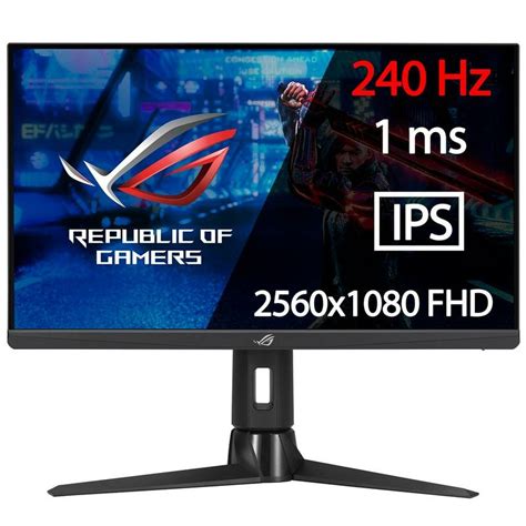 Монитор 24.5" Asus XG259CM 1920x1080 16:9 IPS 240ГЦ (HDMI+DP) Black ...