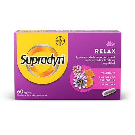 Supradyn Relax 60 Capsules Prolonged Natural Relaxation