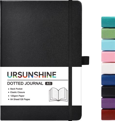 Dotted Grid Notebookjournal Dot Grid Hard Cover