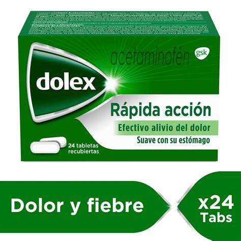 Dolex 500 Mg Frasco X24 Tabletas Orales Axalotiene