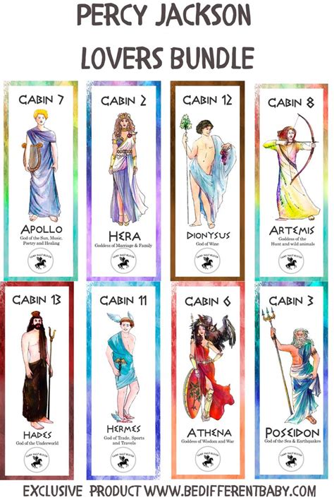 Percy Jackson Lovers Bundlegreek Gods And Percy Jackson Paperdolls