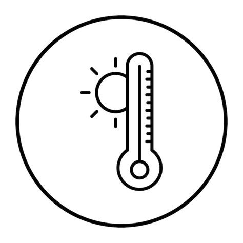 Premium Vector Thermometer Vector Illustration