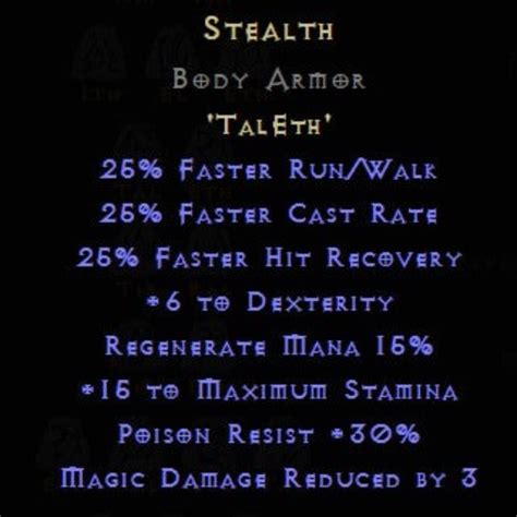 Buy D2r Stealth Rune Pack Diablo 2 Resurrected D2r Item Shop D2rgear