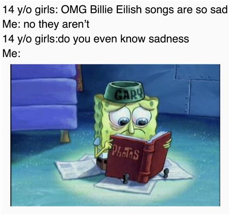 Spongebob Sad Gary