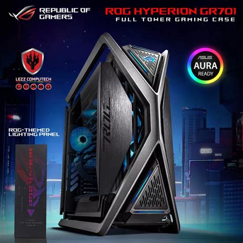 Jual Asus Rog Hyperion Gr701 E Atx Casing Pc Gaming Shopee Indonesia