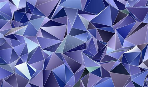 Triangulated Texture Design Polygonal Geometrical Pattern Triangular
