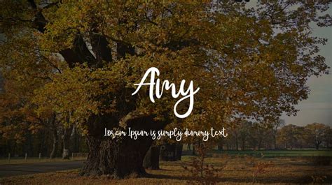 Amy Font Download Free For Desktop And Webfont