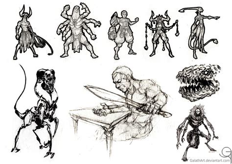 Sketchdump 6 By Galathart On Deviantart
