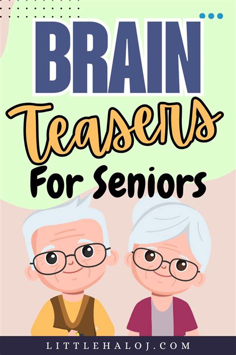 Brain Teasers For Seniors In 2025 Brain Games For Adults Senior