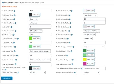 Wordpress Tooltip Plugin 1294 Released Wordpress Tooltips Plugin