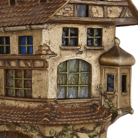 Cold Painted Bronze Lamp Of A Cobblers House By Bergman Mayfair Gallery